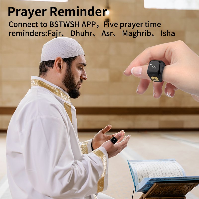 Smart Tasbeeh Ring for Muslim Gifts (Plastic) – AONSMART